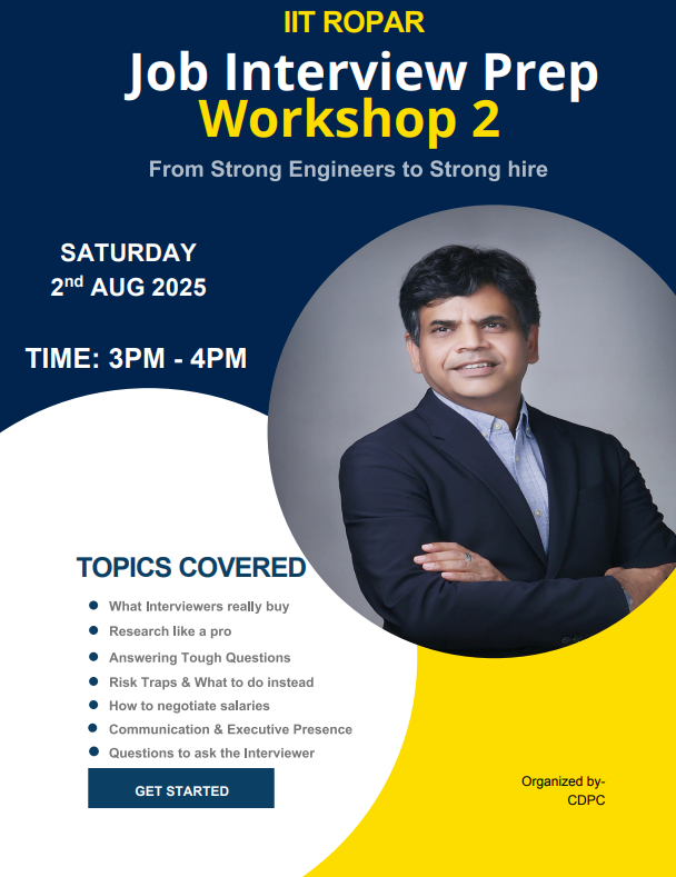 CDPC - Career Development & Placement Centre | IIT Ropar